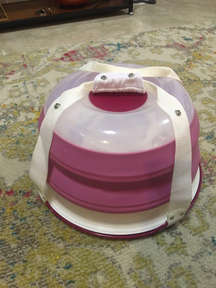 Squish collapsible cake and cupcake holder, Furniture & Home Living ...