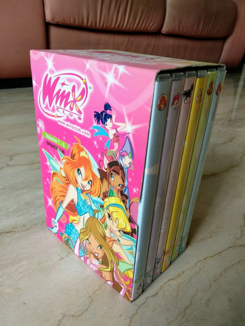 Winx Club Season 1 DVD Set, Musik & Media, CD, DVD & Lainnya di Carousell