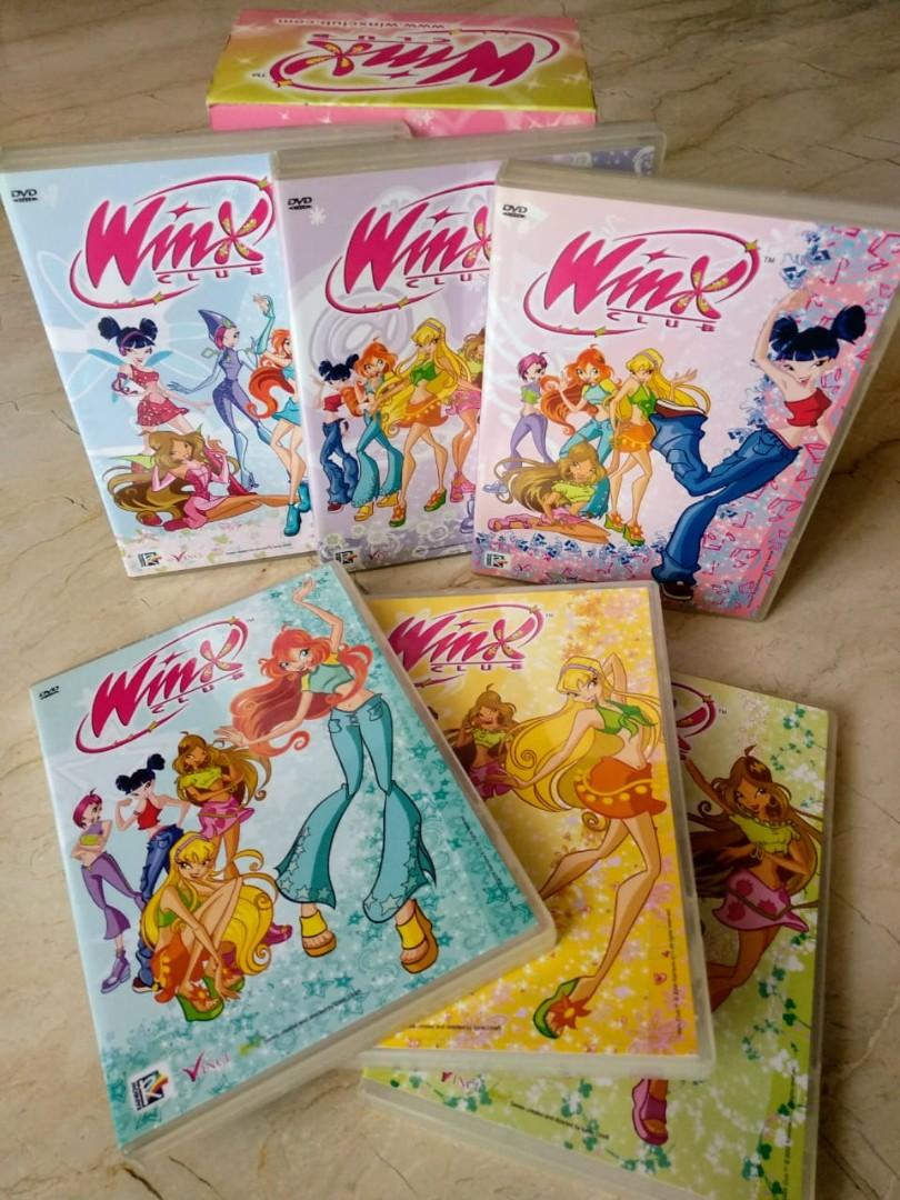 Winx Club Season 1 DVD Set, Musik & Media, CD, DVD & Lainnya di Carousell