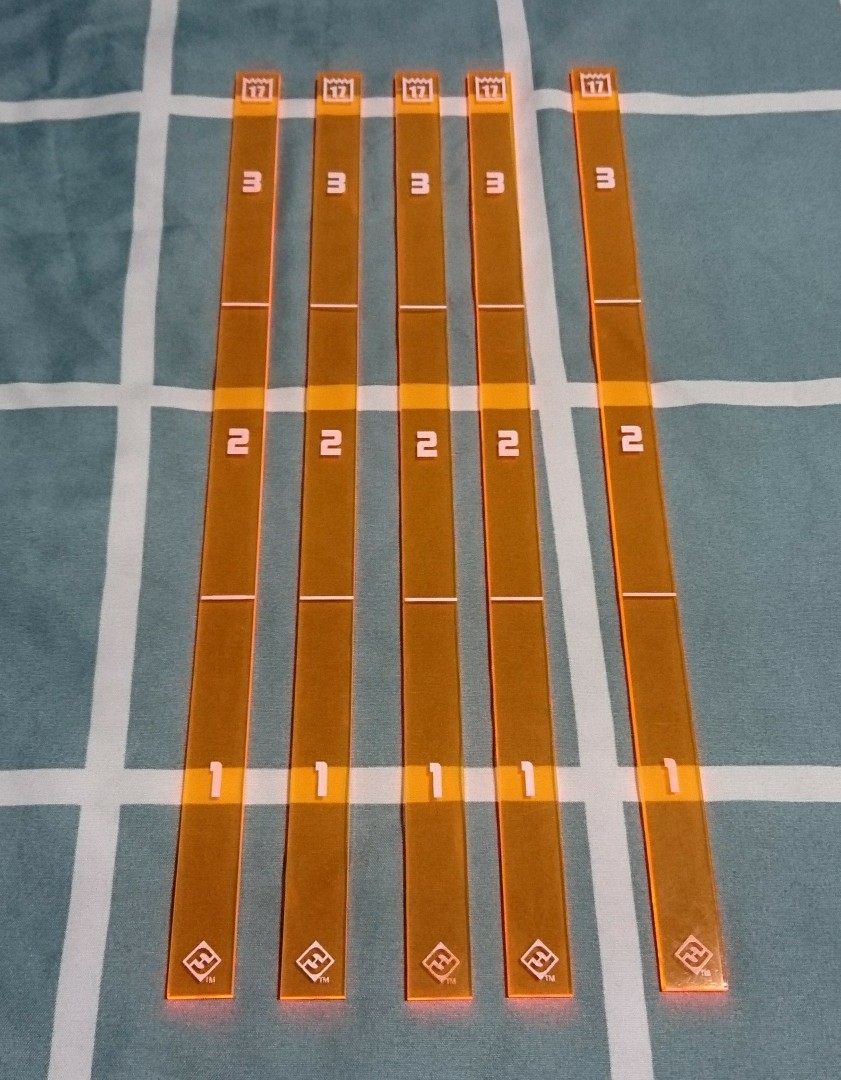 X-wing Miniatures Official Acrylic Range Ruler, Hobbies & Toys, Toys & Games on Carousell