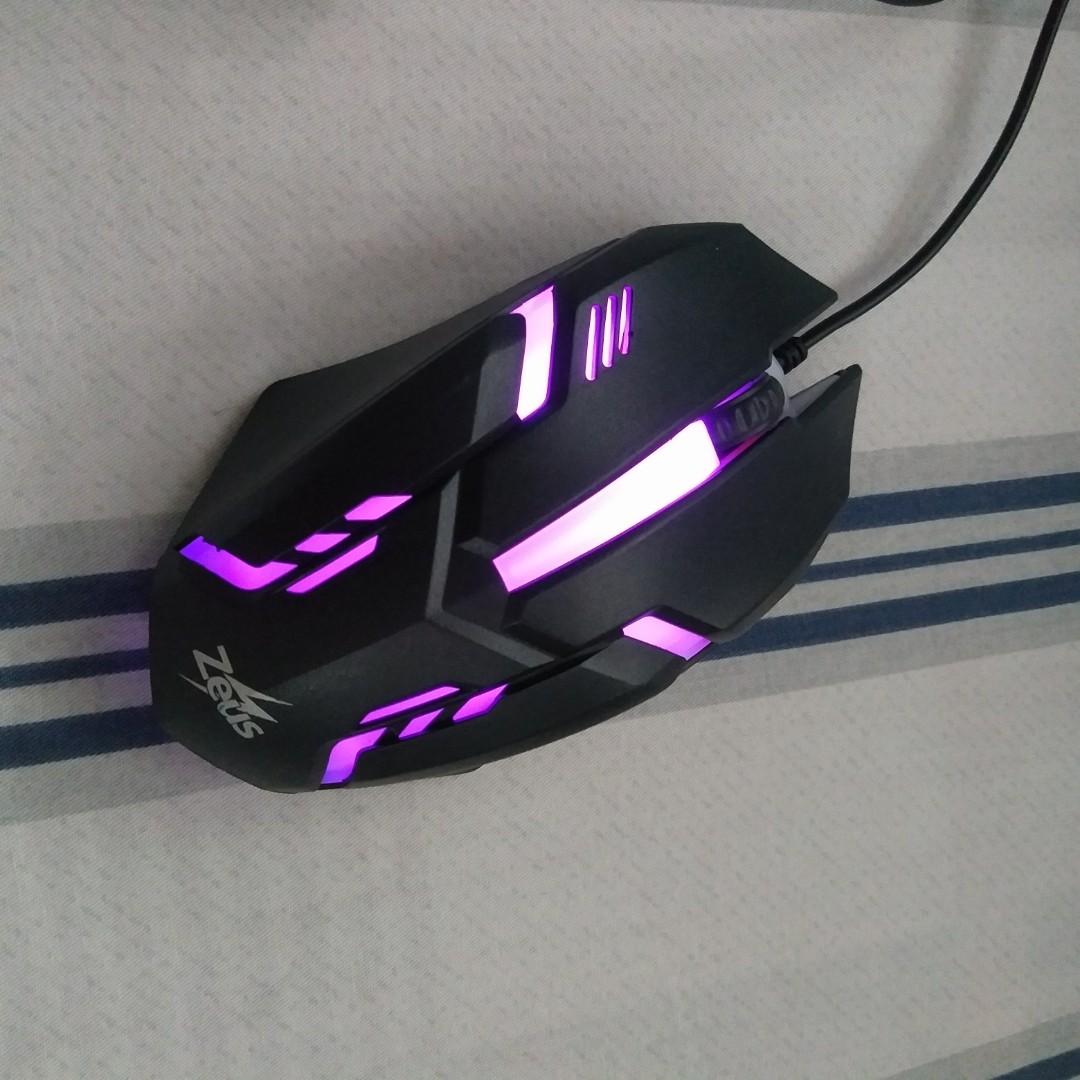 Zeus Keyboard and Mouse Bundle - Combo Gamer K001, Computers & Tech ...