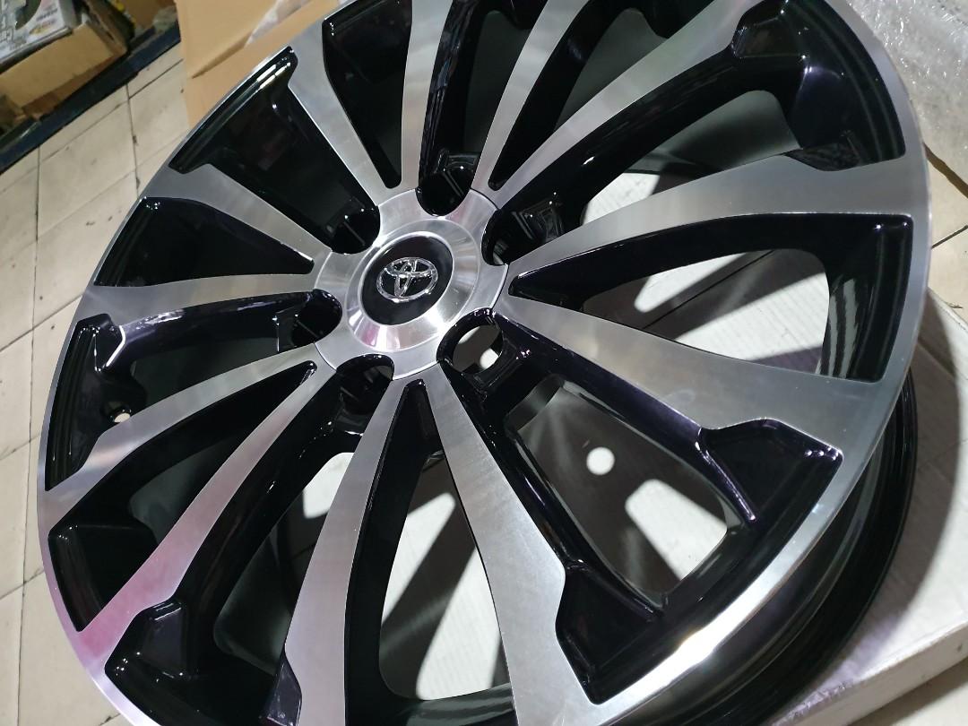 20 Toyota TRD Oem 6 holes Fortuner HiLux Vigo Revo Prado HiAce rims ...