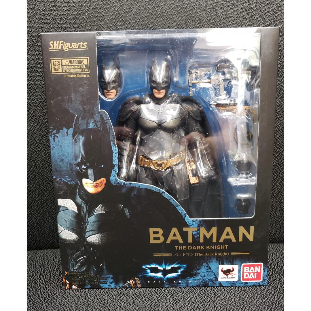 日版 SHF 蝙蝠俠 黑暗騎士 Batman The Dark Knight S.H.Figuarts 可動 PVC FIGURE, 興趣及 ...