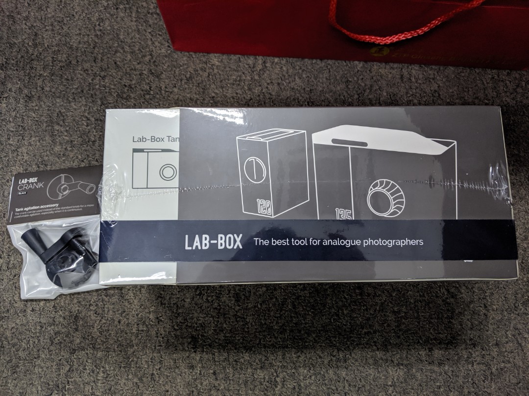 Ars-imago Lab-box 135+120 module with crank, film retriever and ...