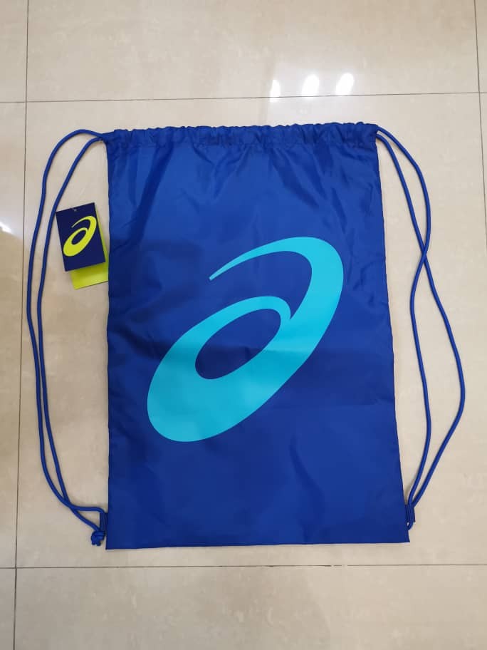 Asics Relay Drawstring Bag, Men's Fashion, Bags, Sling Bags on Carousell
