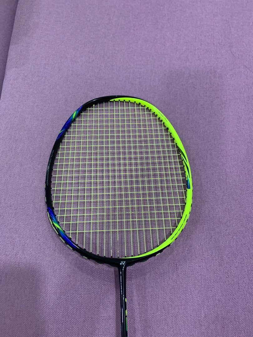 Yonex Astrox77 yellow, Sports Equipment, Sports & Games, Racket & Ball ...