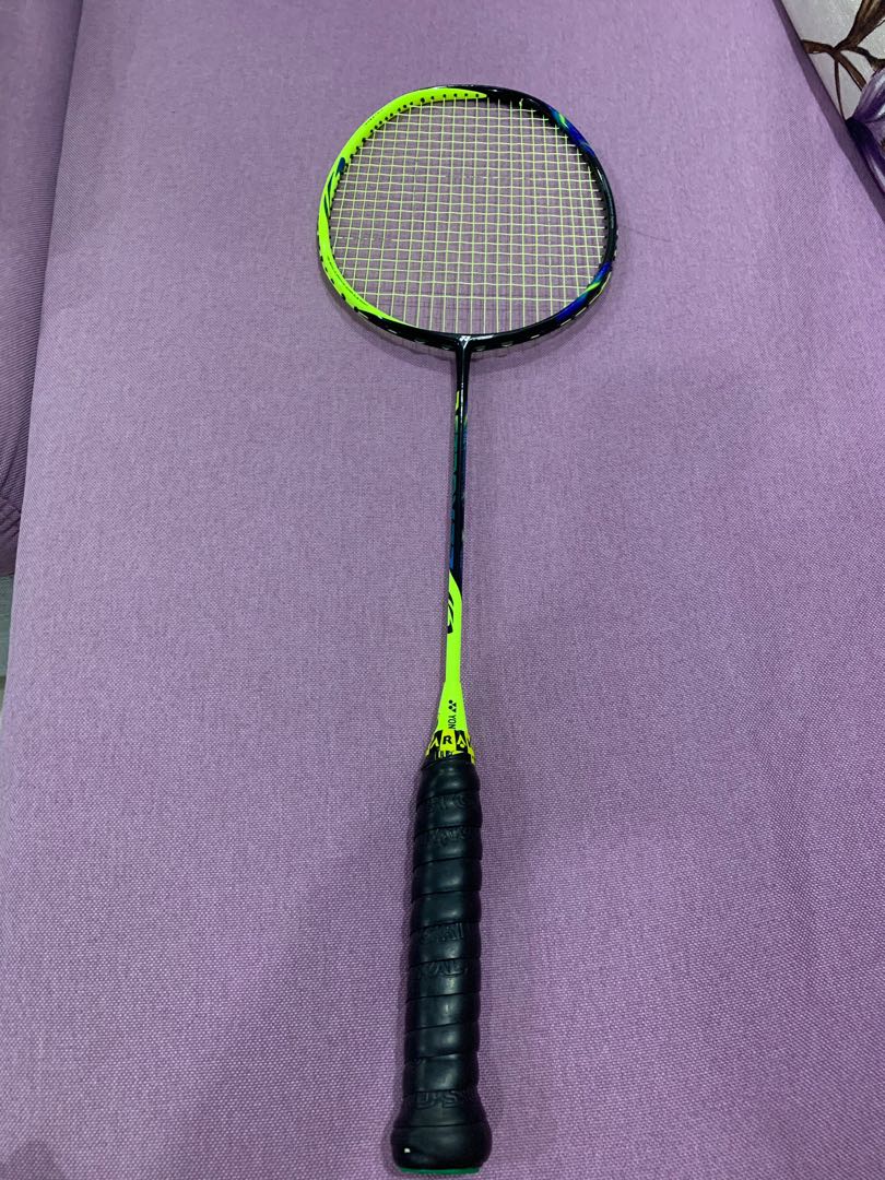 Yonex Astrox77 yellow, Sports Equipment, Sports & Games, Racket & Ball ...