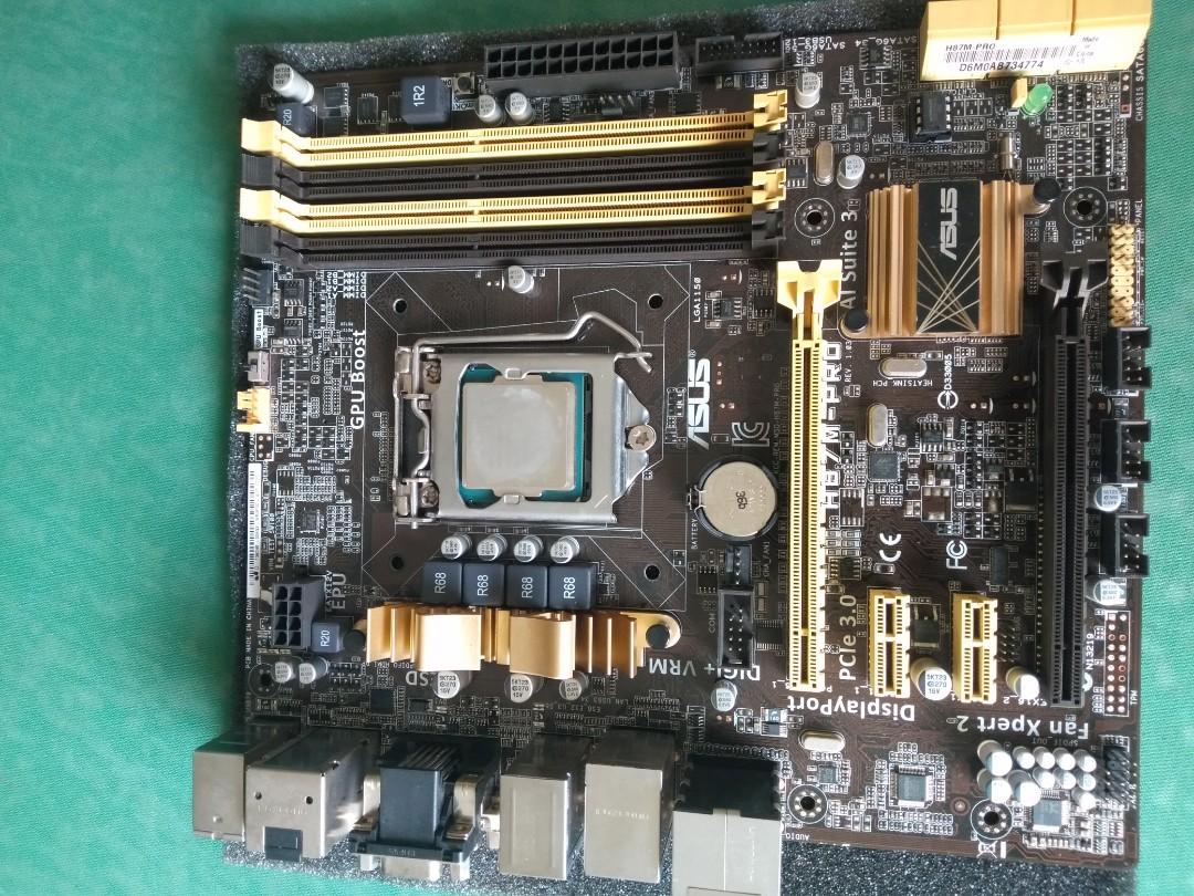 Asus motherboard, Computers & Tech, Parts & Accessories, Computer Parts ...