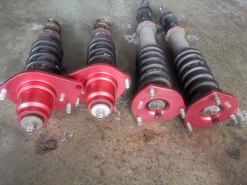 Blitz suspension for Mazda RX8, Car Accessories, Accessories on Carousell