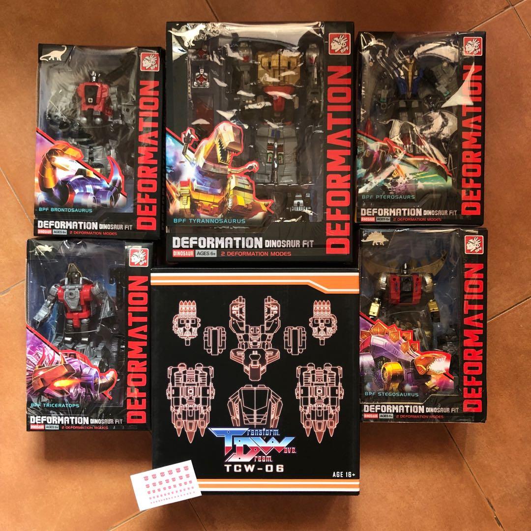 [Last Set] Transformers BPF Deformation Dinosaur FIT - KO ver of POTP ...