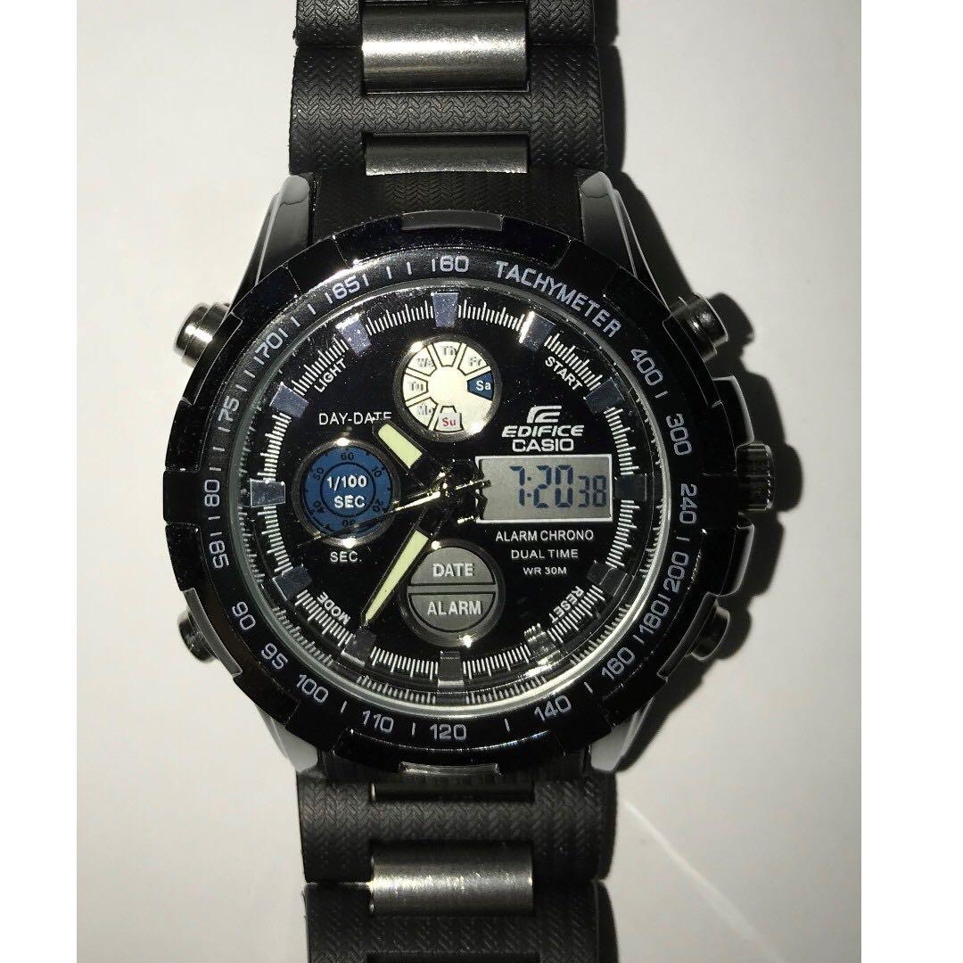 CASIO [STERLING SILVER] MEN'S DIGITAL-ANALOG WATCH, Men's Fashion ...