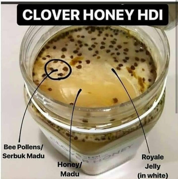 clover honey 500gr, Makanan & Minuman, Kue-kue di Carousell