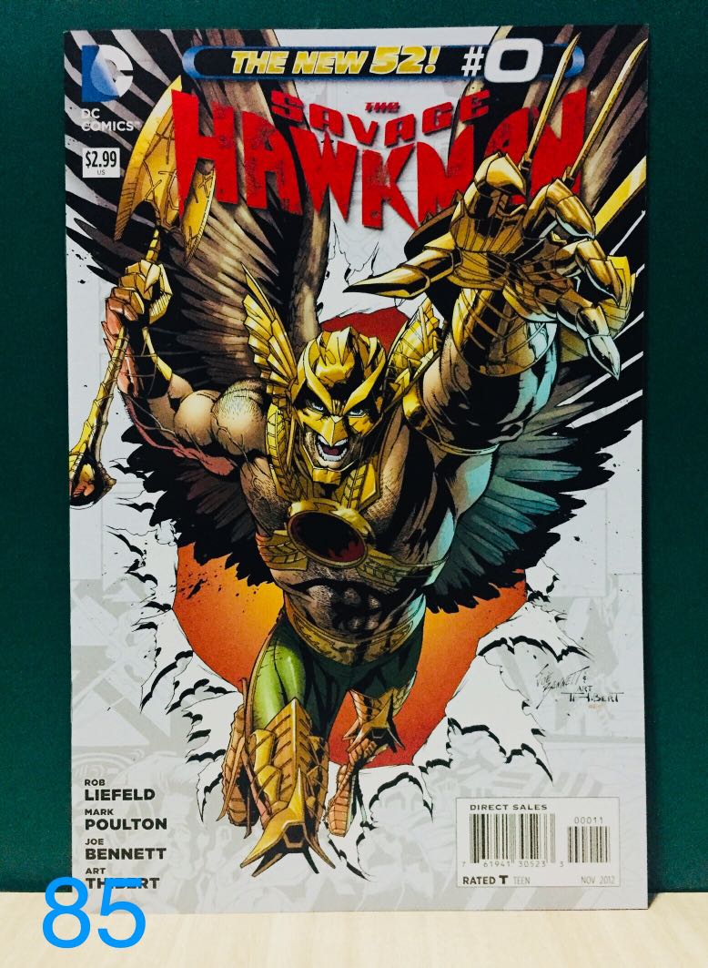 DC The Savage Hawkman, Hobbies & Toys, Books & Magazines, Comics ...