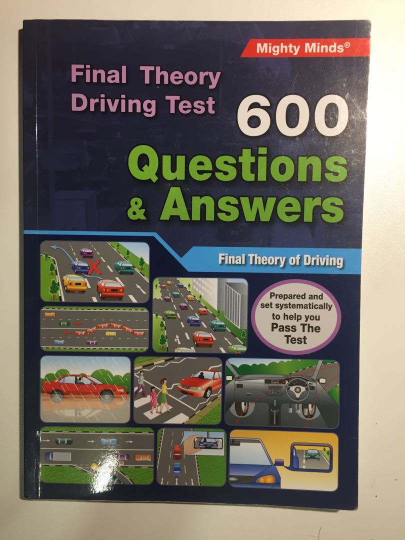 Final Theory Driving Test - 600 Questions & Answers, Hobbies & Toys ...