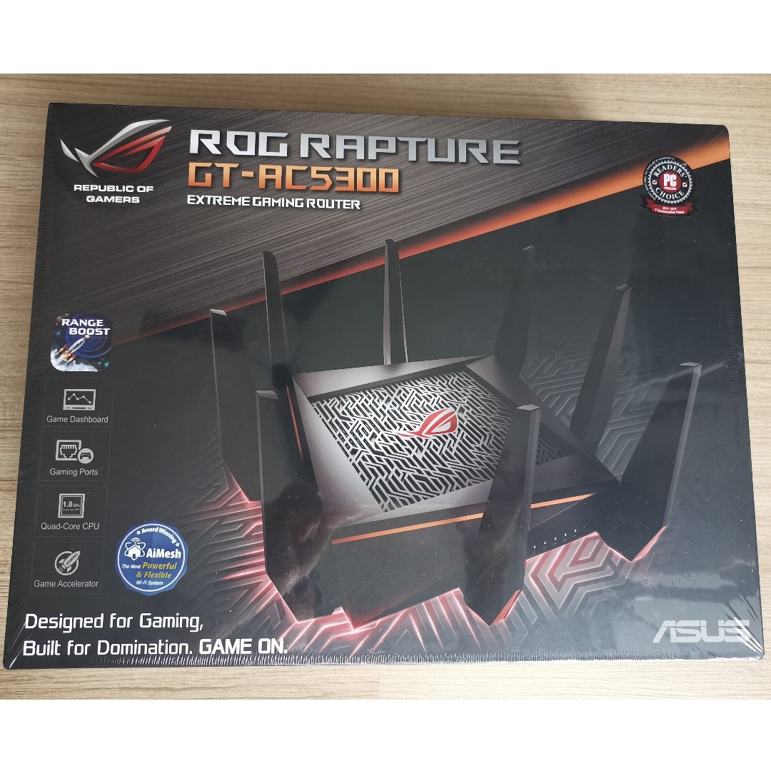 Fire sale: Asus ROG Rapture GT-AC5300., Computers & Tech, Parts ...