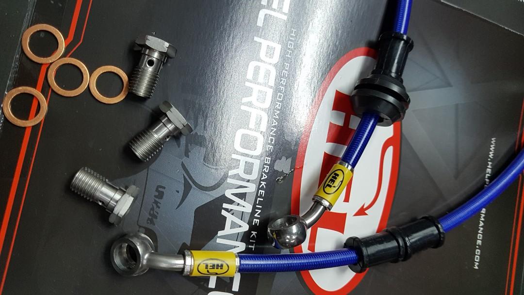HEL Performance Brake Line Kit For Yamaha Aerox NVX With ABS System ...