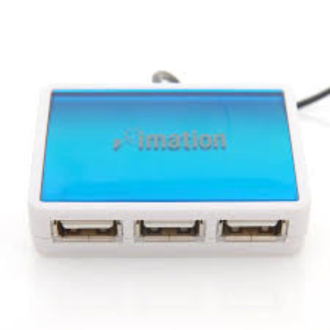 Imation PCU-300 USB Hub (USB 2.0), Computers & Tech, Parts ...