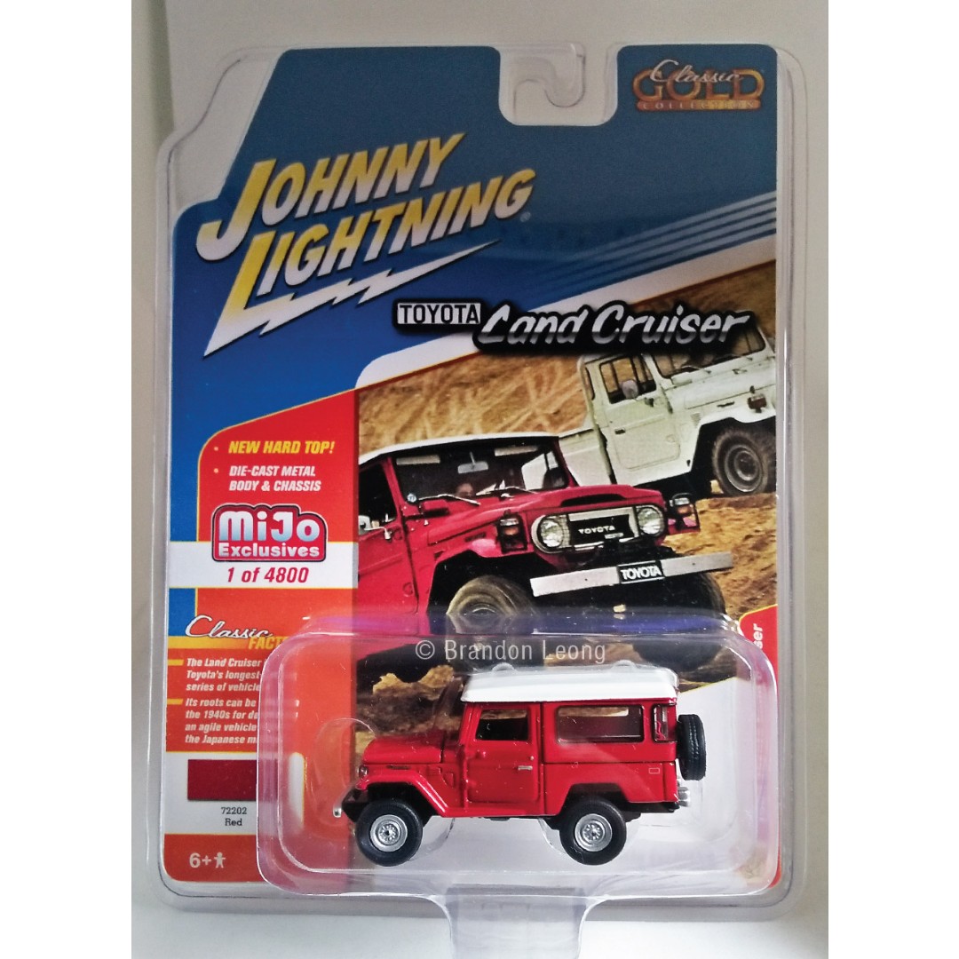 Johnny Lightning - 1:64 Toyota Land Cruiser (Red) MiJo Exclusive ...