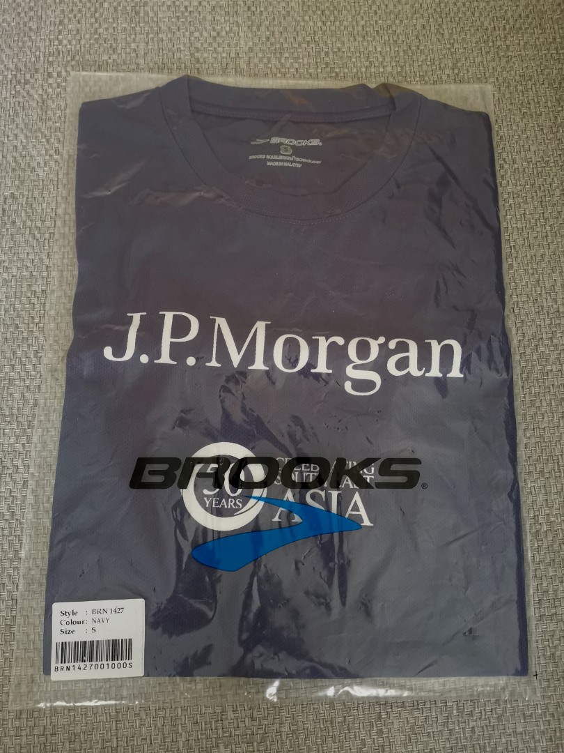 JP Morgan Run T-shirt (50 years in SEA), Women's Fashion, Tops ...