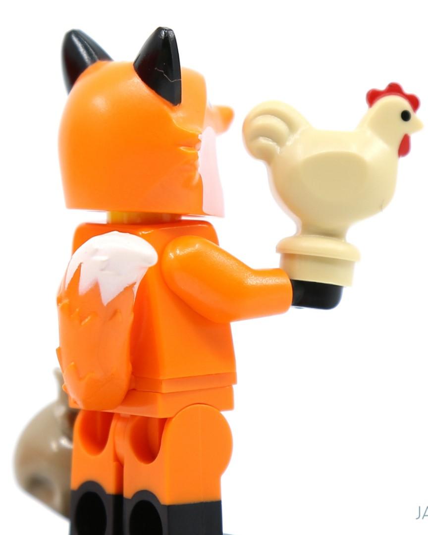 Lego Fox Costume Girl - Lego Minifigures Series 19, Hobbies & Toys ...