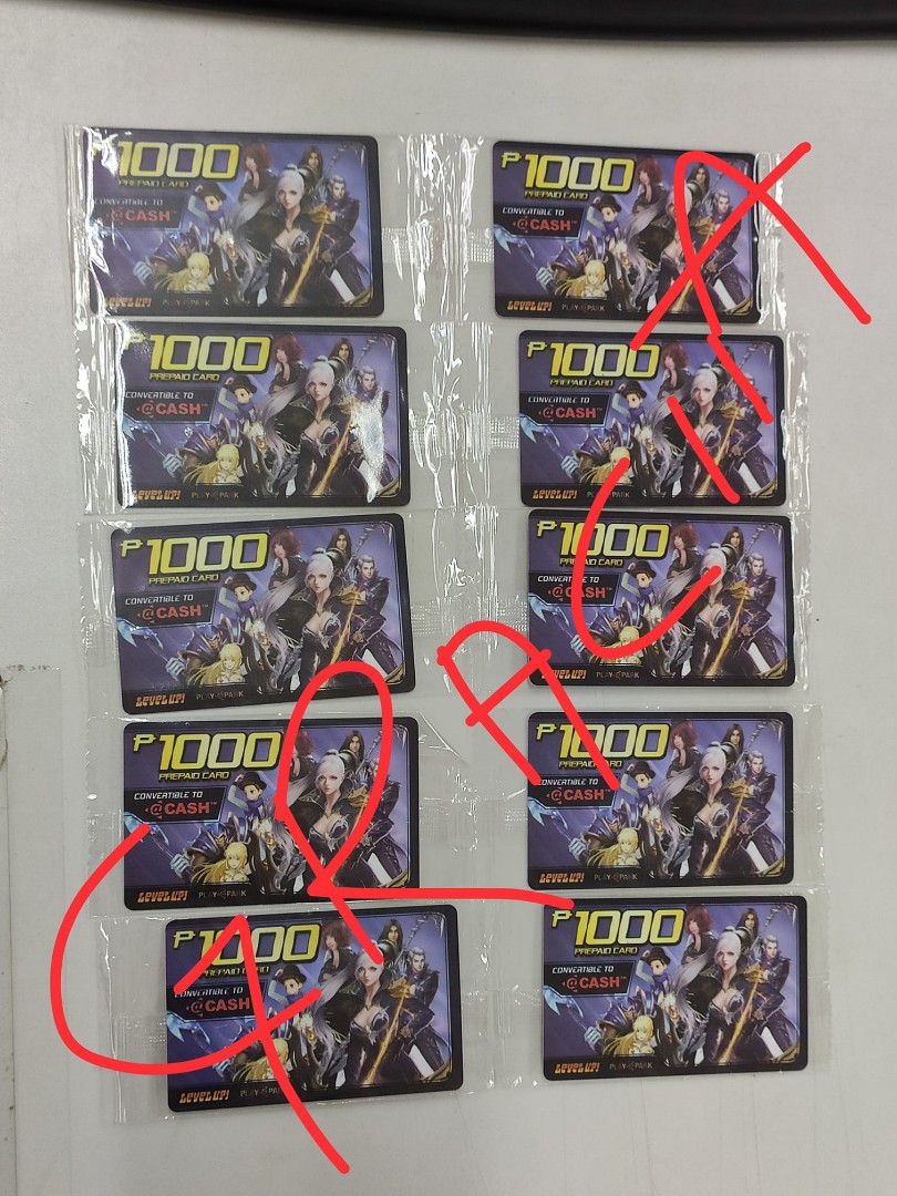 LEVELUP prepaid cards, Video Gaming, Video Games, Nintendo on Carousell