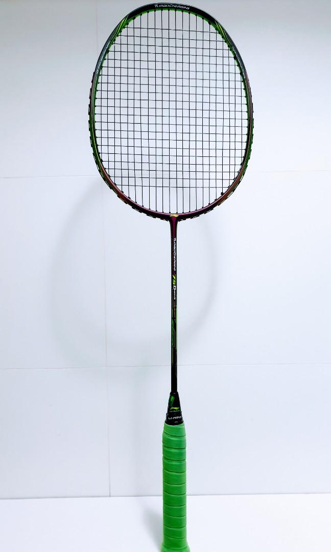 Li-Ning Turbocharging 75D (75 Drive) Badminton Racket, Sports Equipment ...