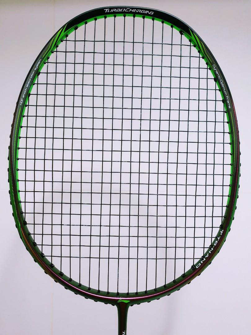 Li-Ning Turbocharging 75D (75 Drive) Badminton Racket, Sports Equipment ...