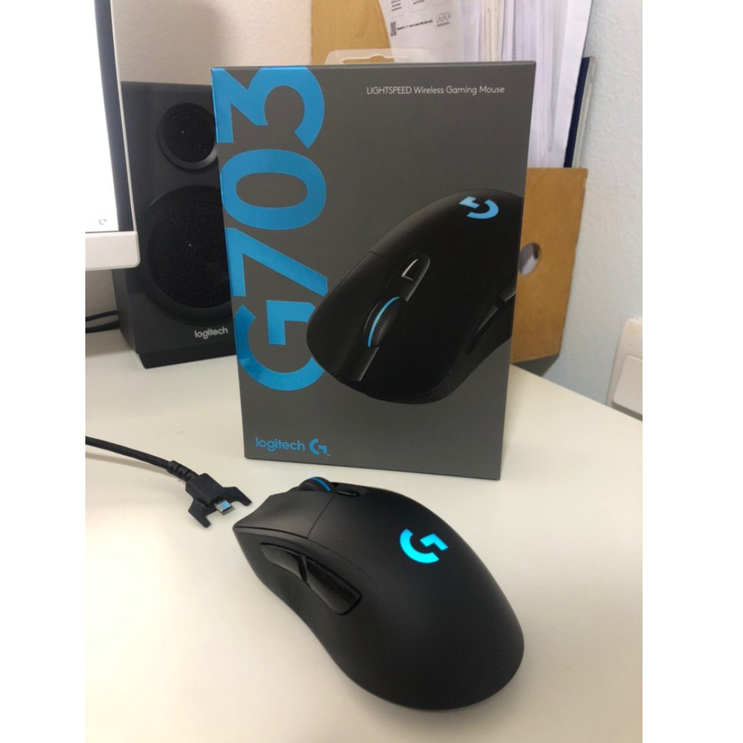Logitech G703 LIGHTSPEED Wireless Gaming Mouse w FREE Delivery ...
