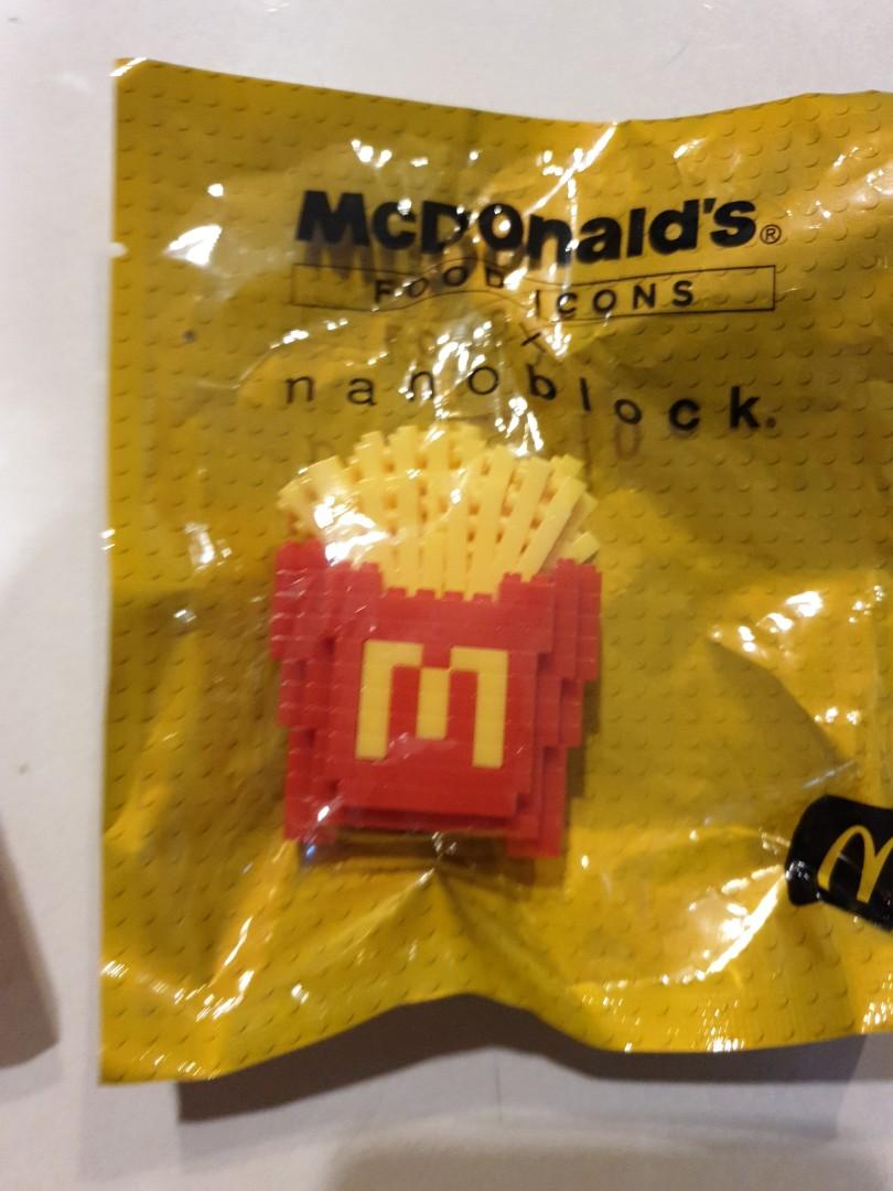 McDonald's Food Icon Nanoblock, Hobbies & Toys, Toys & Games on Carousell