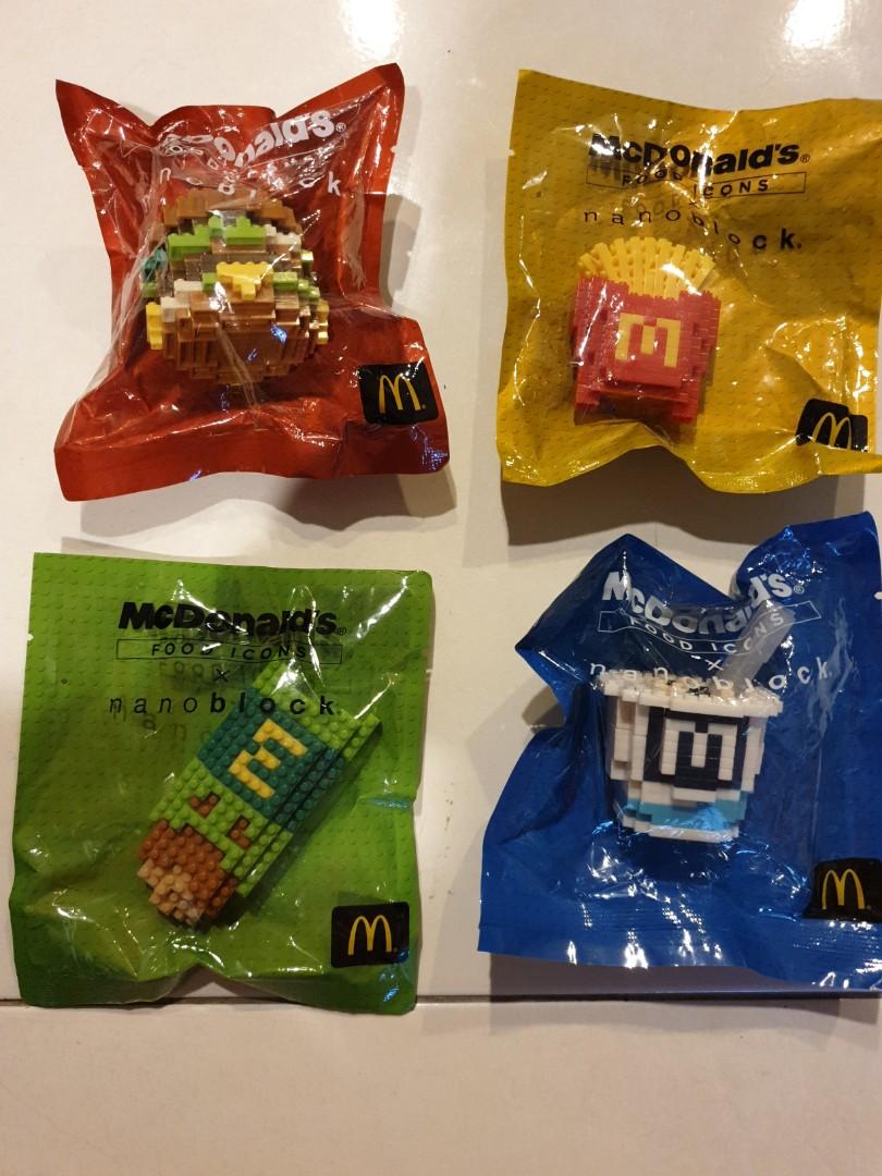 McDonald's Food Icon Nanoblock, Hobbies & Toys, Toys & Games on Carousell