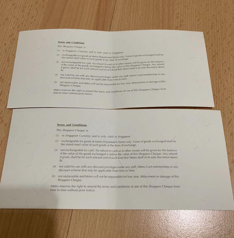 Metro Voucher, Tickets & Vouchers, Vouchers on Carousell