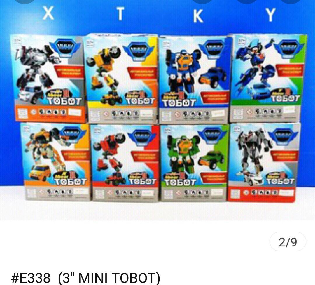 Mini tobot, Hobbies & Toys, Toys & Games on Carousell