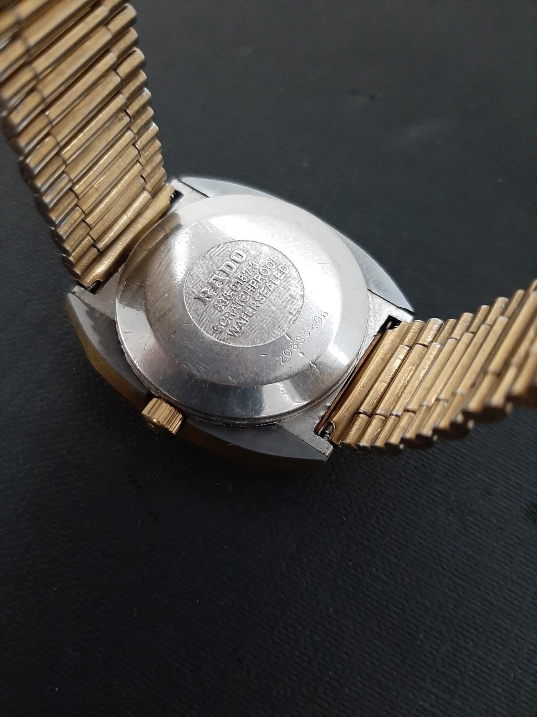 Rare Octagon Shaped Rado Diastar Swiss Men's, Luxury, Watches on Carousell