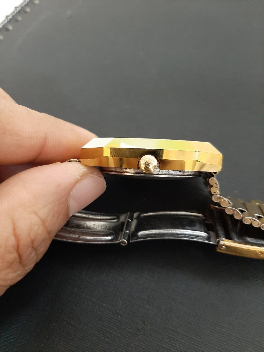 Rare Octagon Shaped Rado Diastar Swiss Men's, Luxury, Watches on Carousell