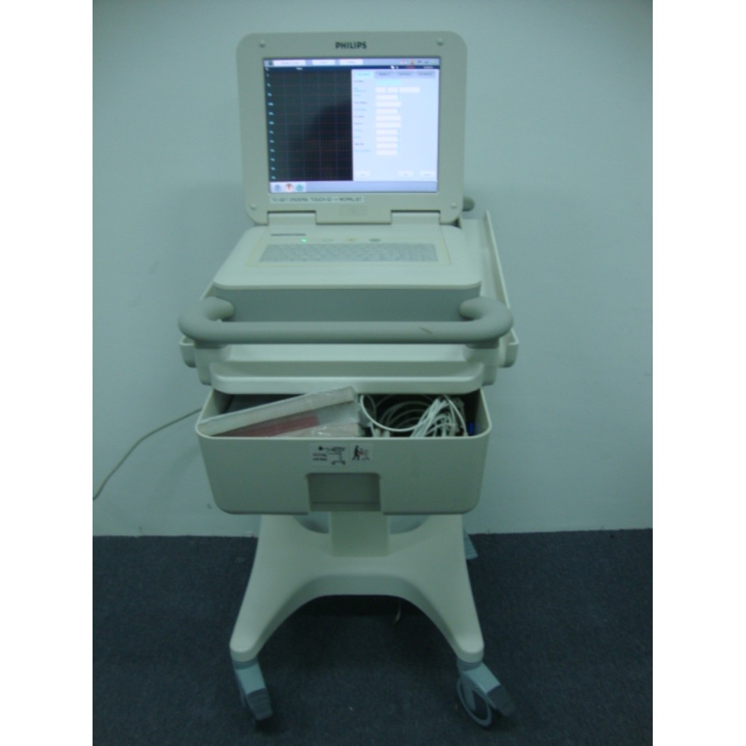 Philips PageWriter TC70 Cardiograph , includes trolley cart and full ...