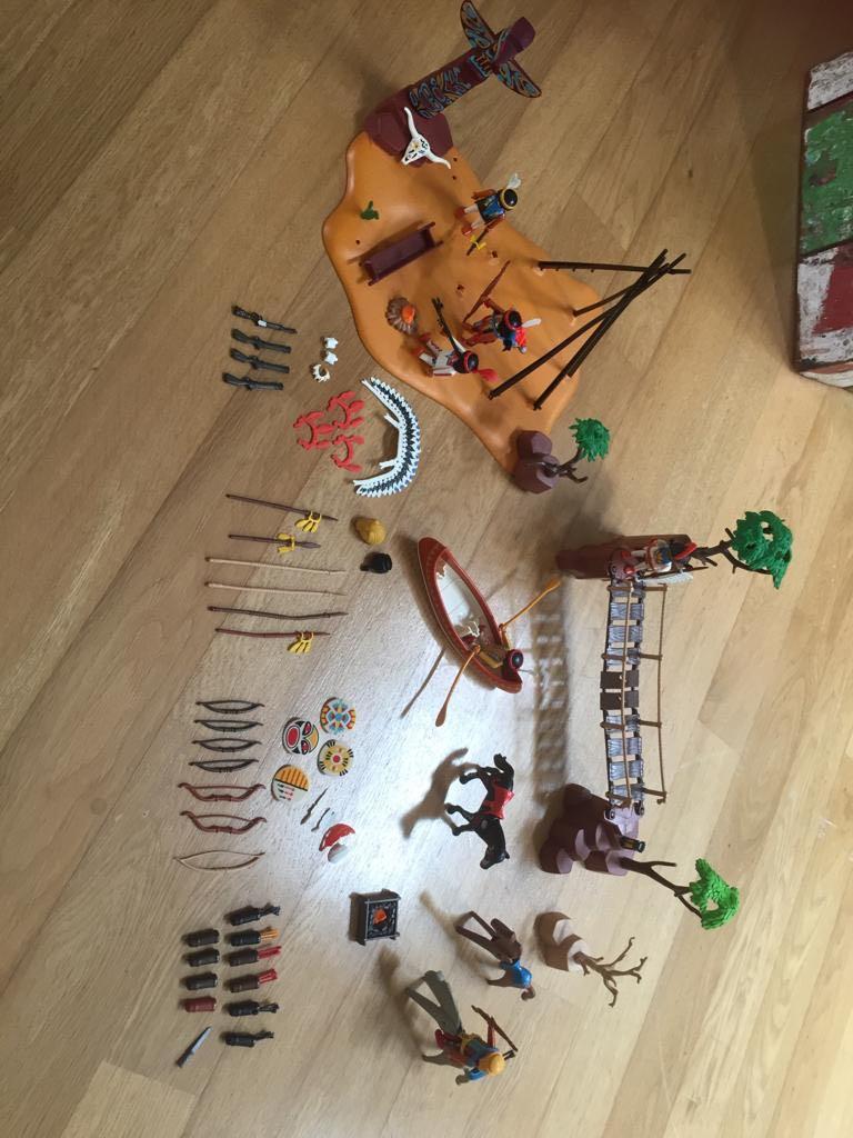 Play Mobil Native Americans Set, Hobbies & Toys, Toys & Games on Carousell