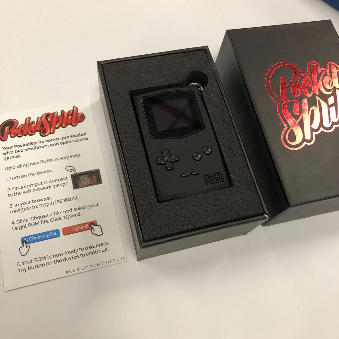 Pocket Gaming Device Retro Game Pocket Sprite Tiny Emulation Keychain ...