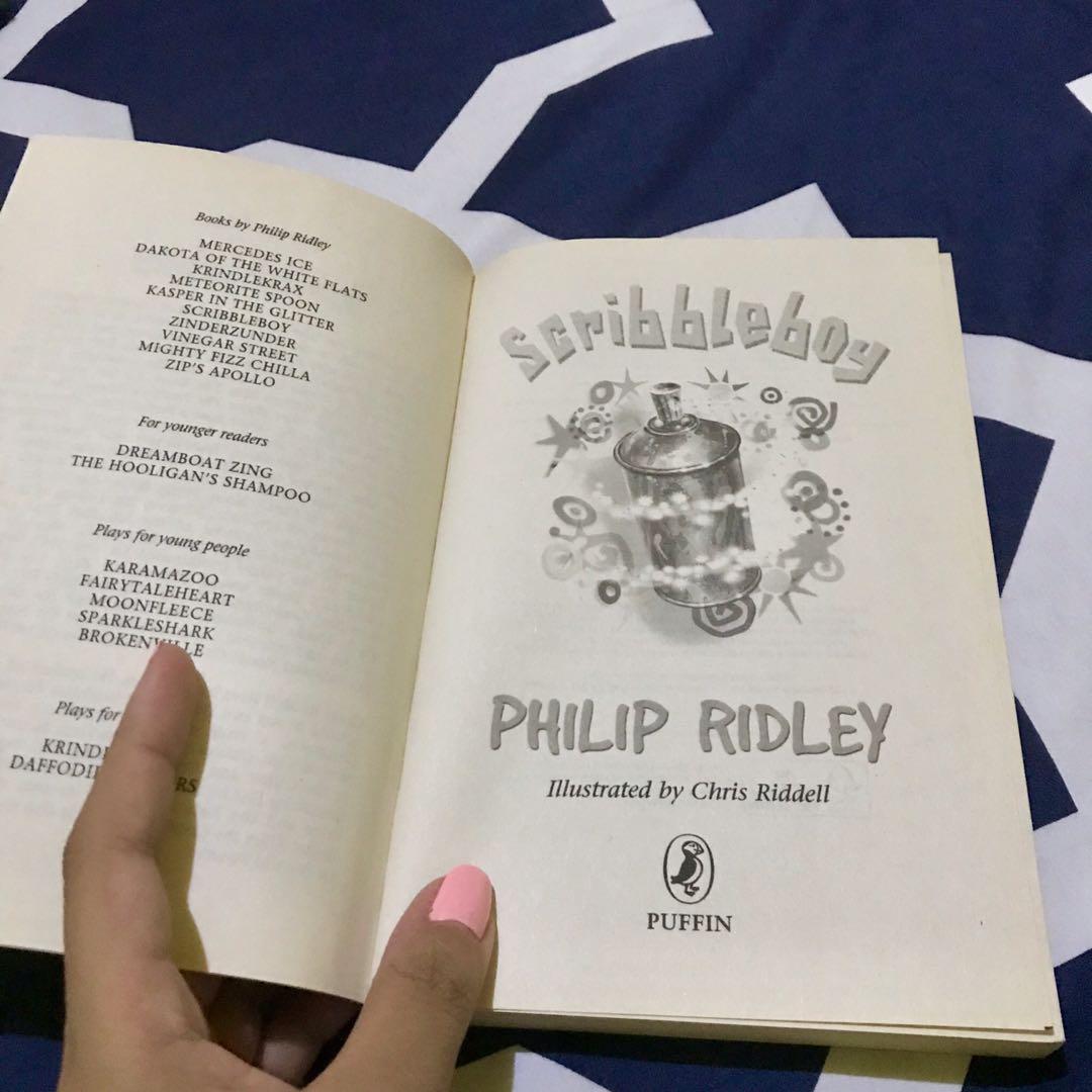 Scribbleboy By Philip Ridley, Hobbies & Toys, Books & Magazines ...