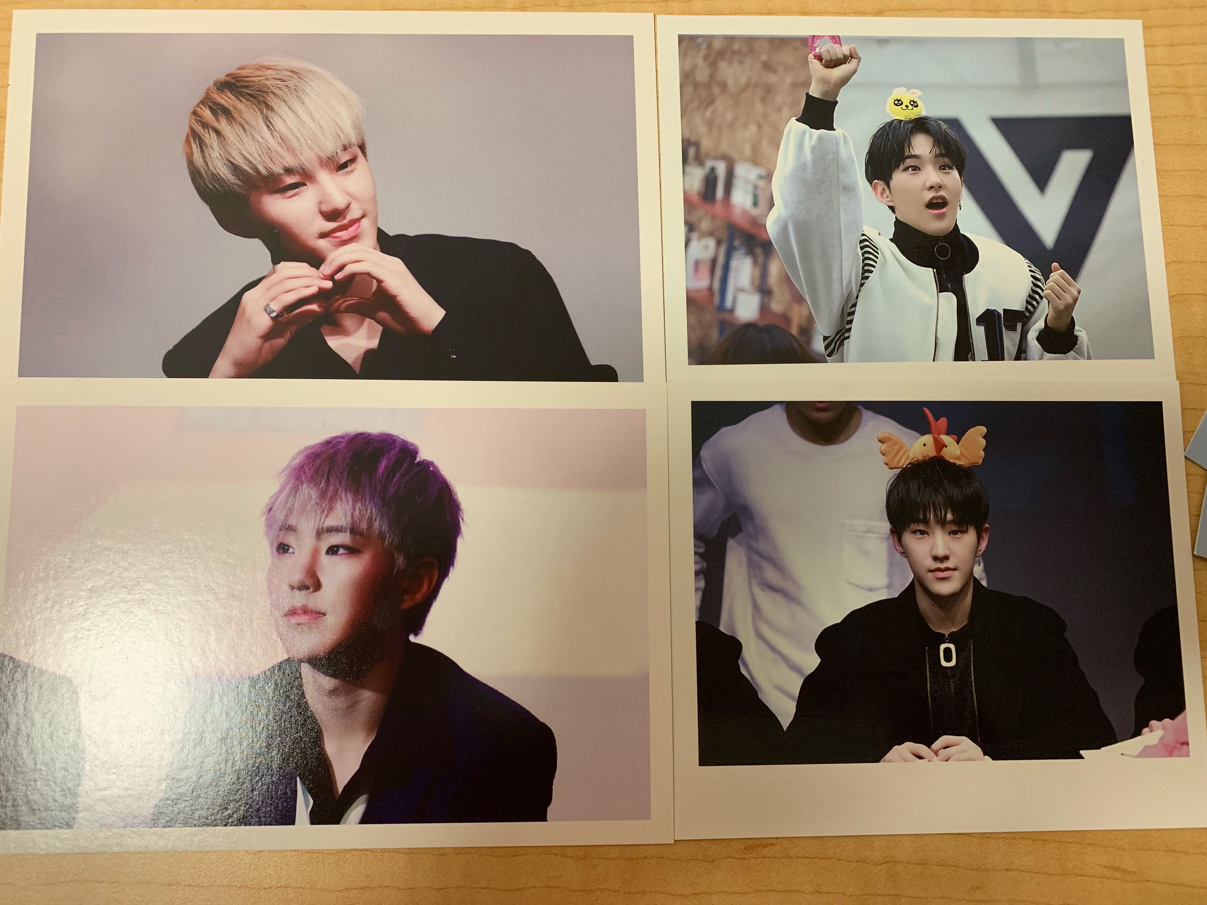 SEVENTEEN HOSHI PHOTO CARDS, Hobbies & Toys, Memorabilia & Collectibles ...