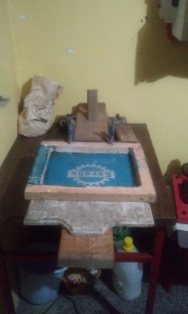 Single station silk screen printing, Hobbies & Toys, Stationary & Craft ...