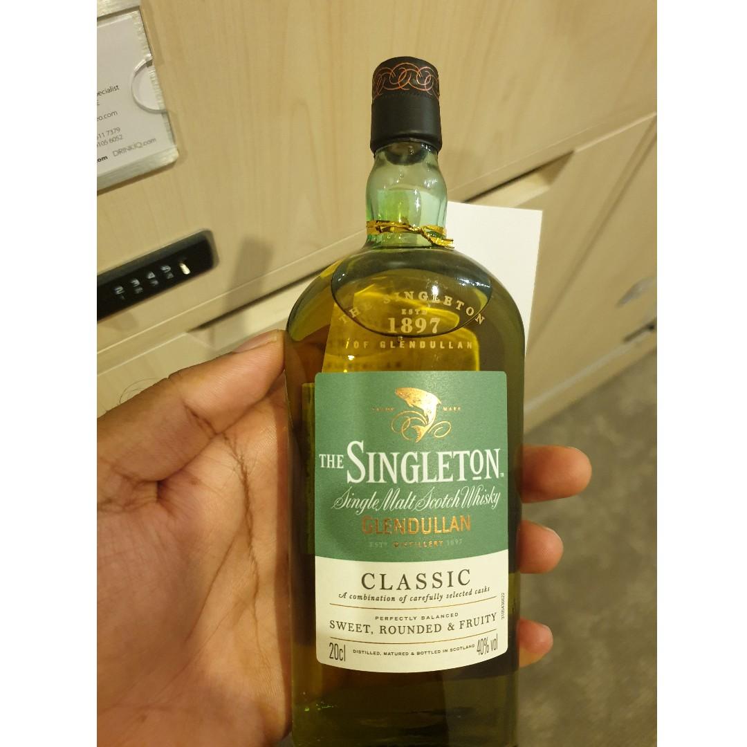 Singleton Glendullan Single malt classic Whisky 20cl, Food & Drinks ...