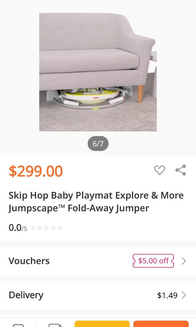 Skip Hop Baby Playmat Explore & More Jumpscape™ Fold-Away Jumper ...