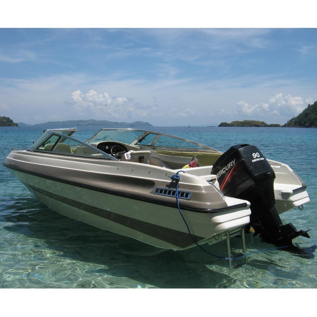 Speed Boat Mariah with 90HP Mercury Outboard, Special Vehicles, Boats ...