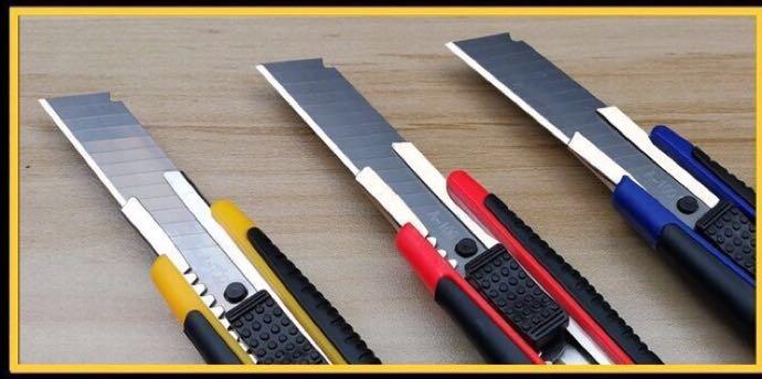 Stainless Steel 18mm Pen Knife knives cut stationery home office school ...