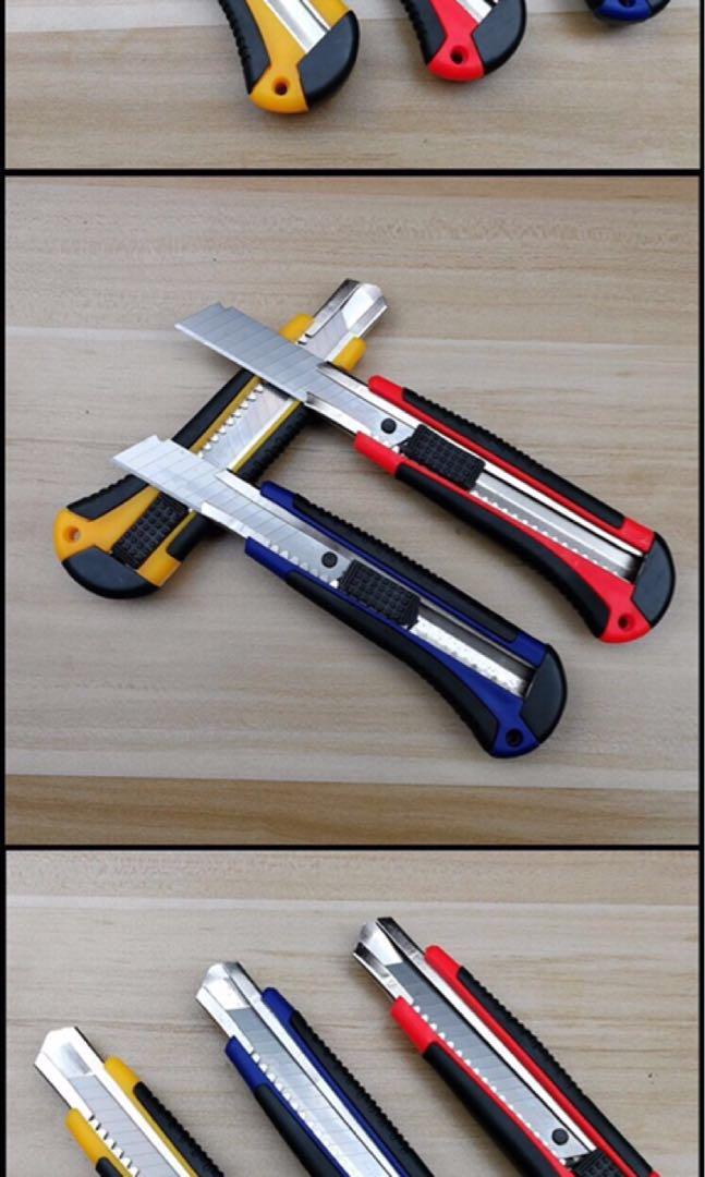 Stainless Steel 18mm Pen Knife knives cut stationery home office school ...