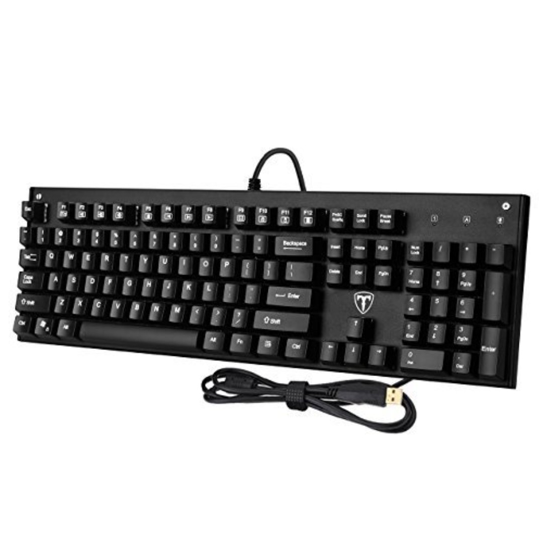 TOMOKO Mechanical Gaming Keyboard, Water Resistant Gaming Keyboard with ...