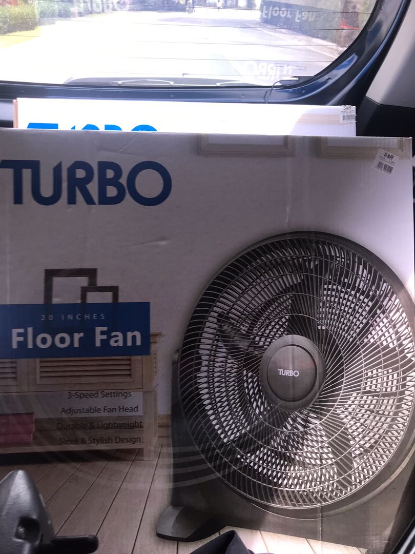 Turbo Fan. New!, Furniture & Home Living, Lighting & Fans, Fans on ...
