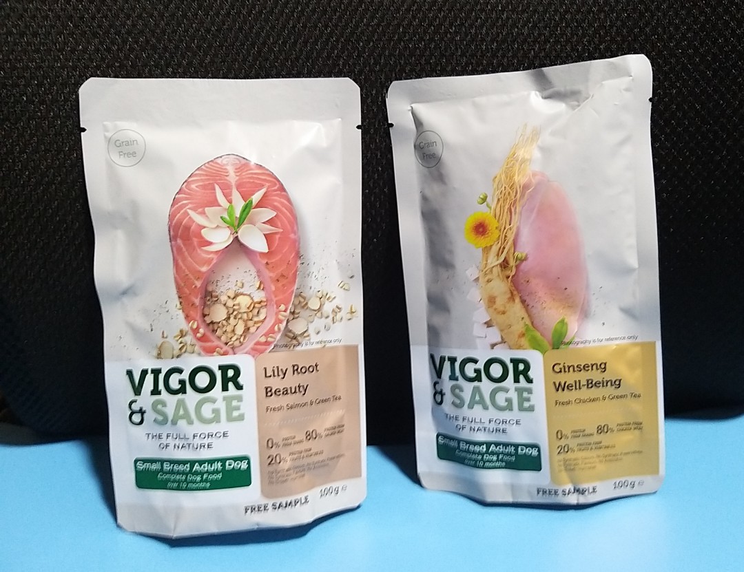 Vigor & Sage Dog Dry Food ~ 100g, Pet Supplies, Pet Food on Carousell