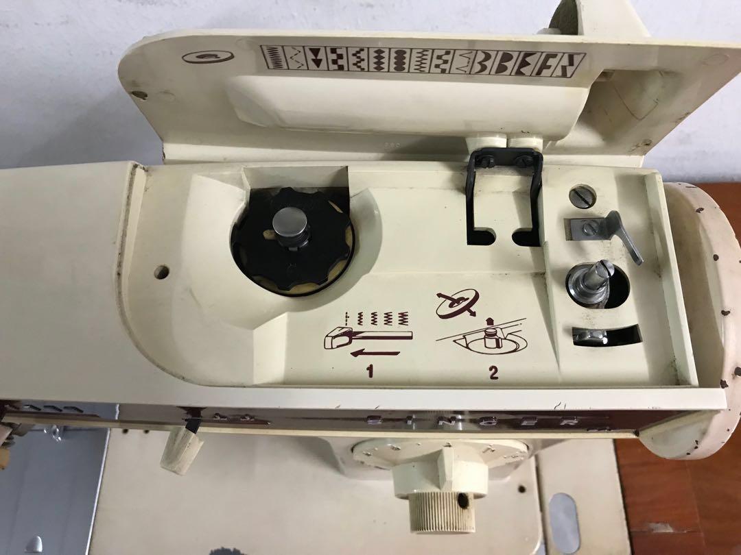 Vintage Singer Fashion Mate 248 Sewing Machine 1960’s, Hobbies & Toys ...