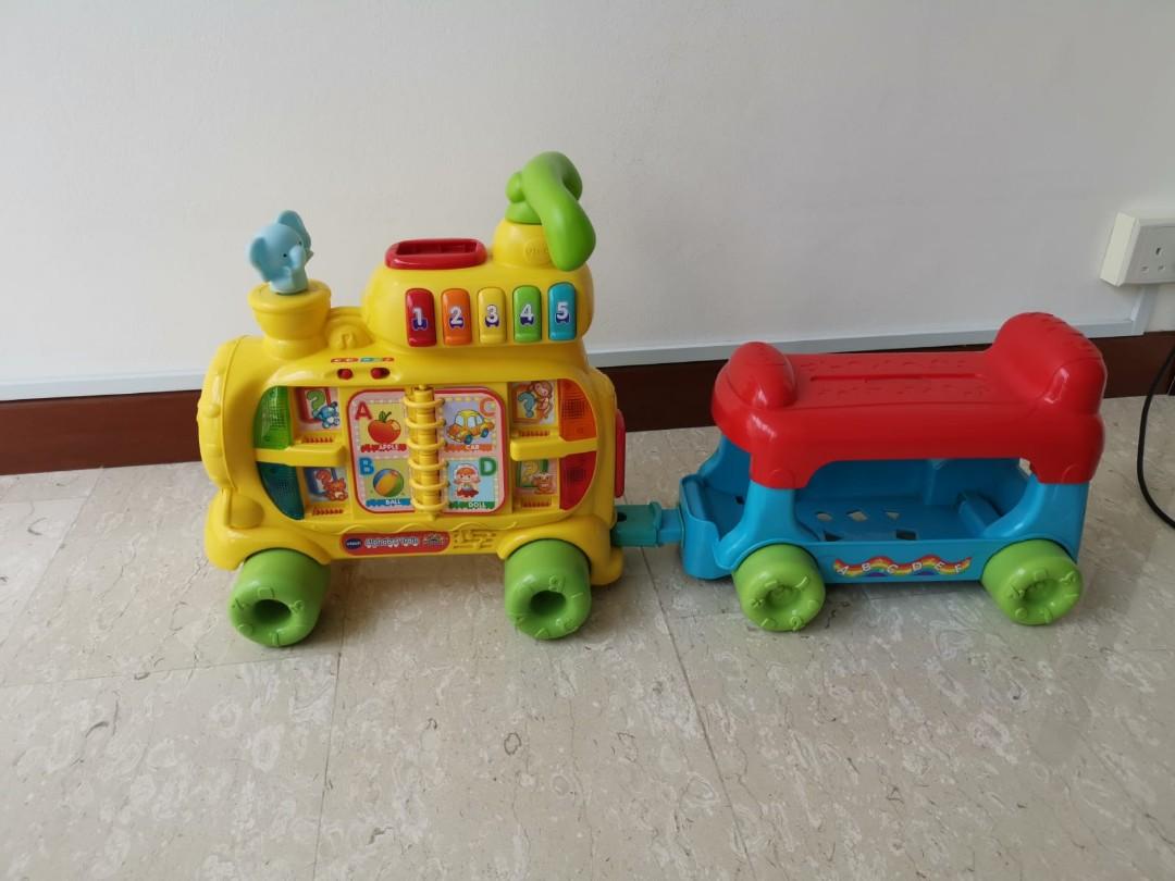 Vtech Alphabet train, Babies & Kids, Infant Playtime on Carousell